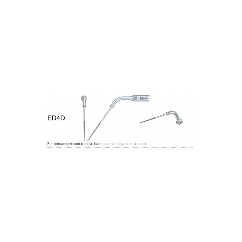 Końcówka endo z nasypem E4D, ED4D, E5D, ED5D