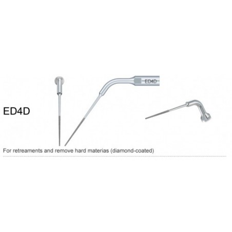 Końcówka endo z nasypem E4D, ED4D, E5D, ED5D