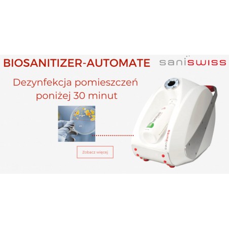 BIOSANITIZER Saniswiss - urządzenie do dezynfekcji powierzchni ...