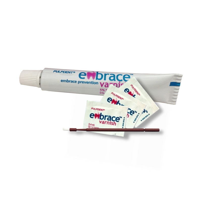 Embrace Varnish 5% - Varnish, lakier do fluoryzacji, remineralizacji ...