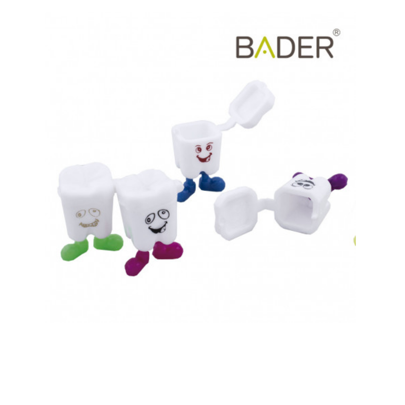 Pudełka na zęby mleczne z nóżkami